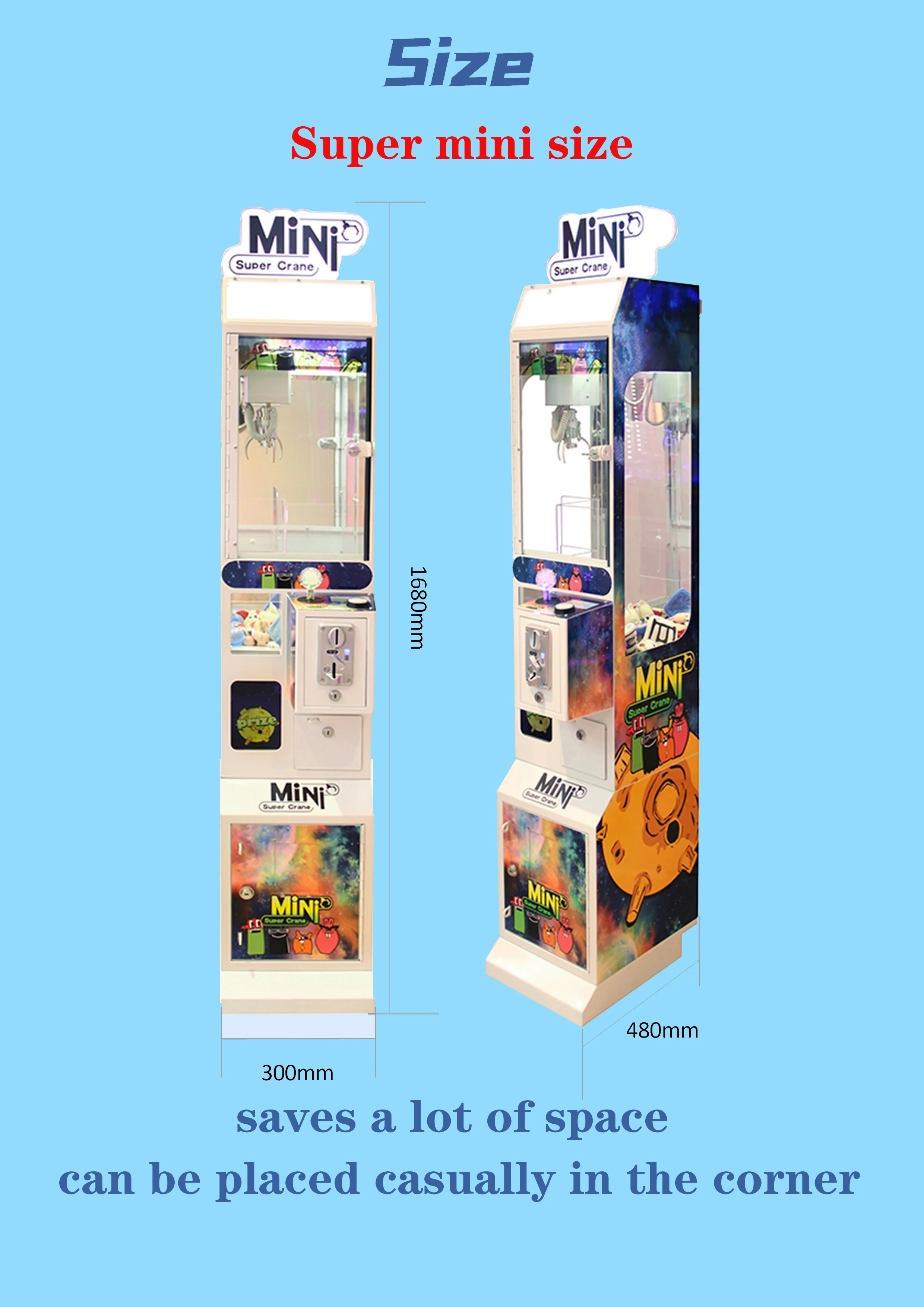 Neofuns High Revenue Mini Claw Machine Keychains Kids Plush Toys Doll ...