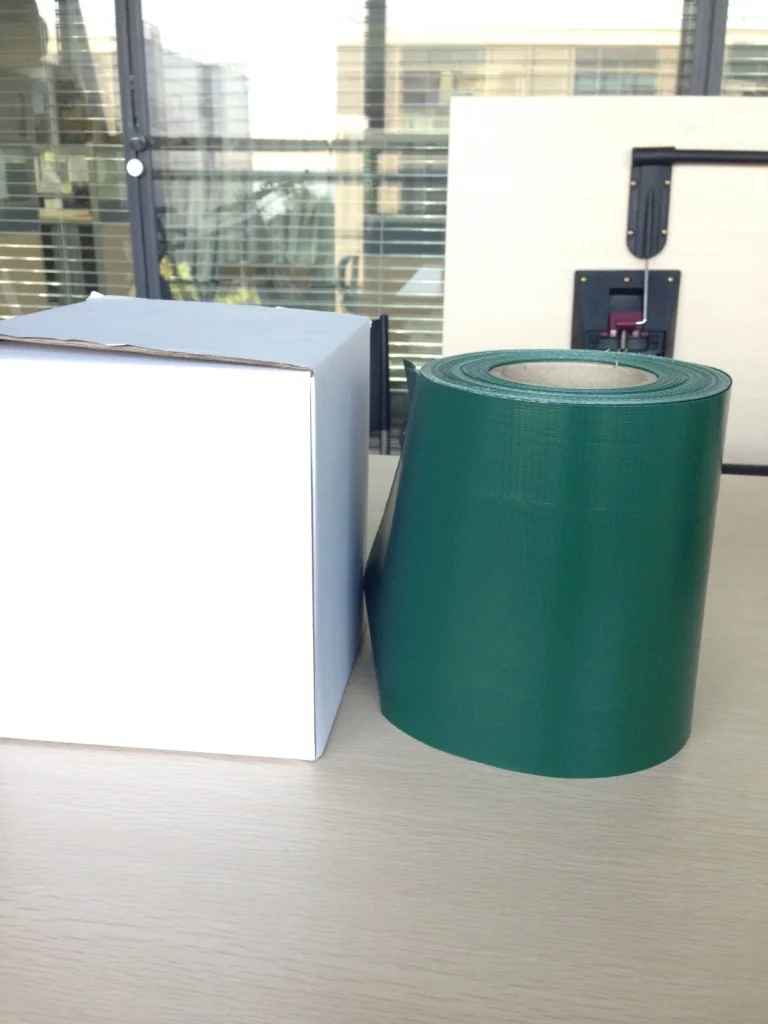 Pagar Strip Layar Pvc Terpal Bergaris Pvc Privasi Taman Tahan Lama ...