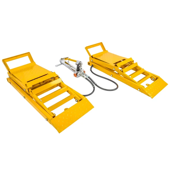 Ce Manufacturer 2t Hydraulic Car Lift Oem Adjustable Ramps Portable ...