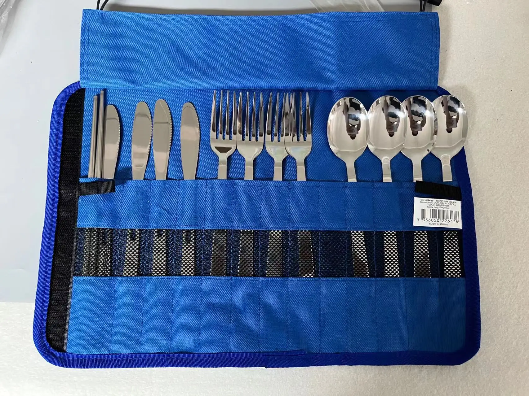 Stainless Steel Cutlery Set Camping Utensils Fork Spoon Knife Camping ...