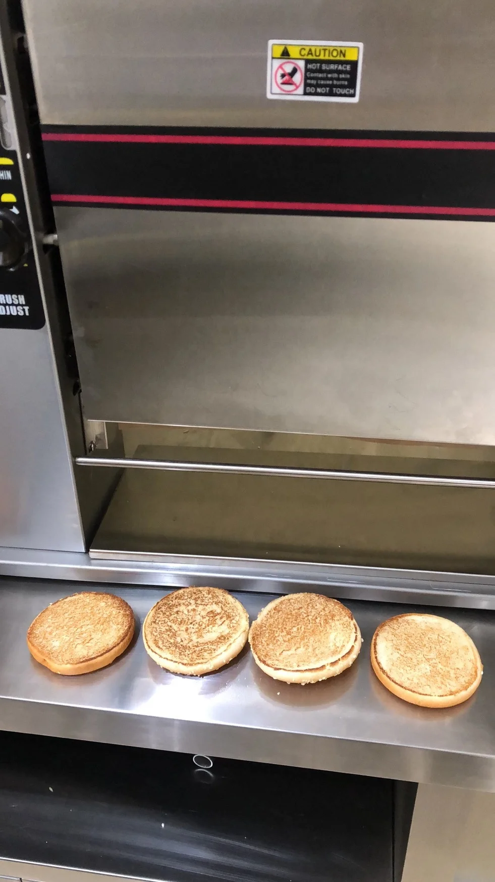 Prince Castle Conveyor Toaster - Efficient Hamburger Bun Baking