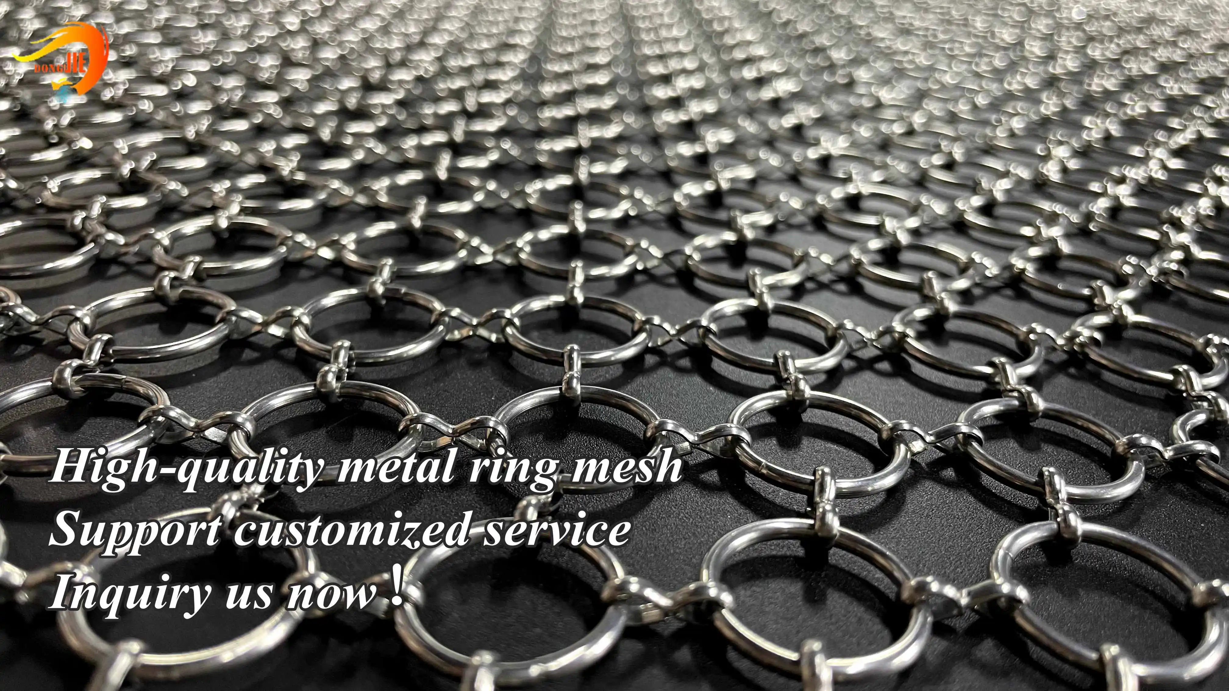 Custom Ring Mesh Chainmail Bag Chain Link Mesh - Buy Chain Link Mesh ...