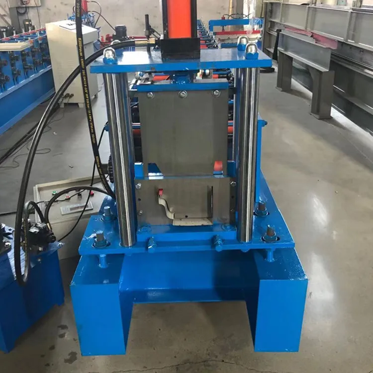 Galvanized Steel Metal Roof Rain Gutter Roll Forming Downpipe Making ...