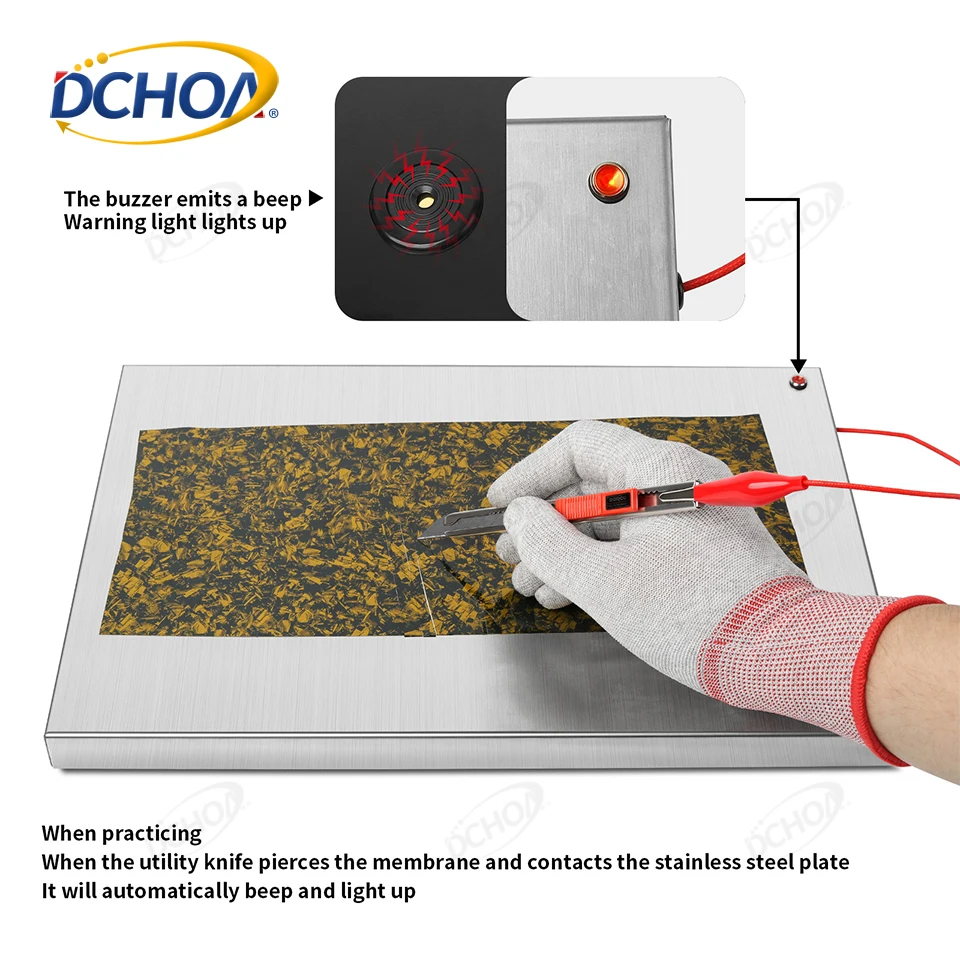 DCHOA Car Film Knife Training Device - PPF Tool Kit for Novice ...