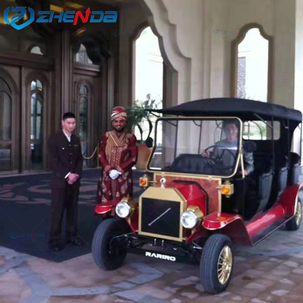 Custom Vintage Classic Car 11 Electric Sightseeing House Reception Car ...