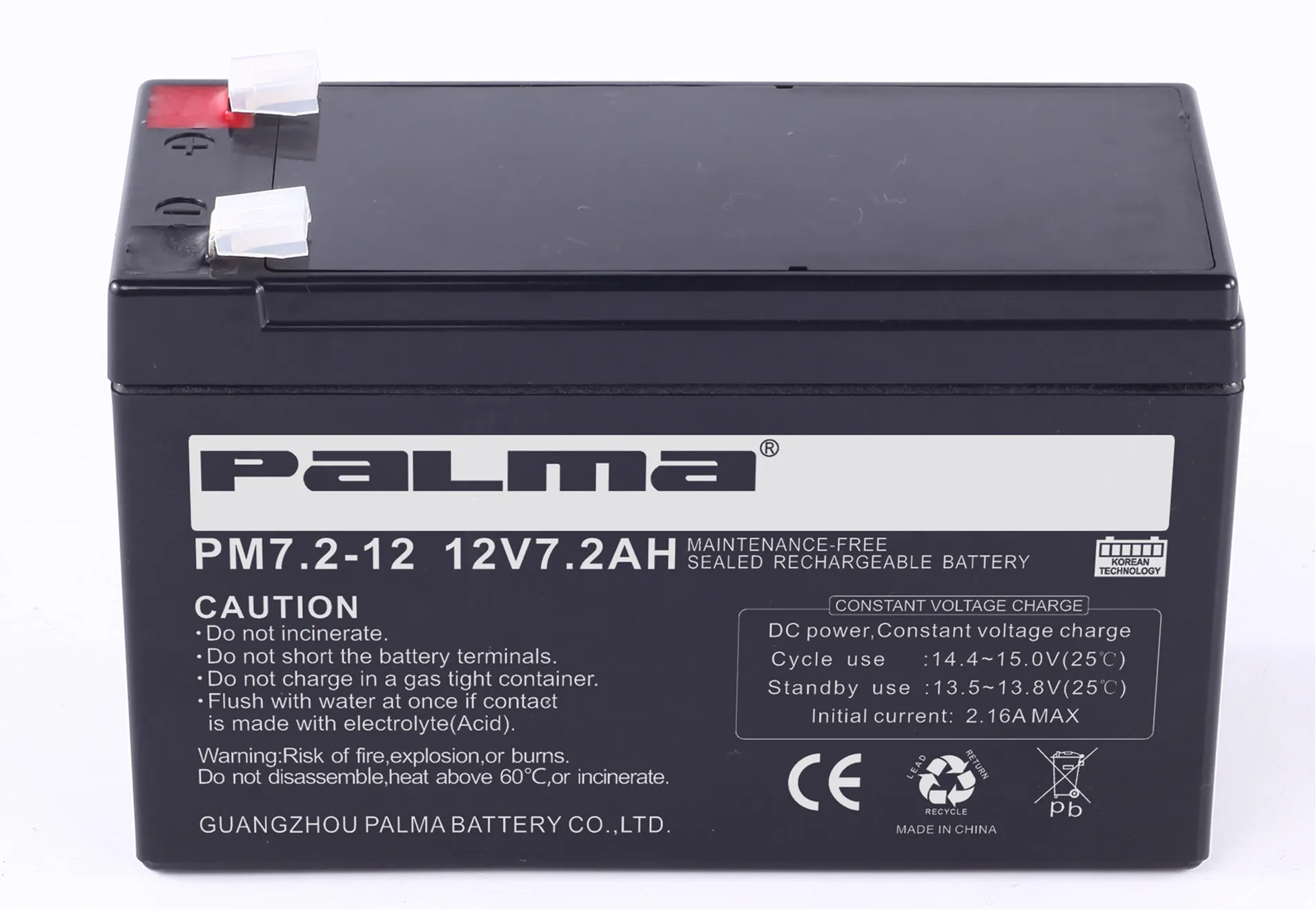 Palma F1/f2 Terminal Rechargeable Ups Batteries For Backup Power ...