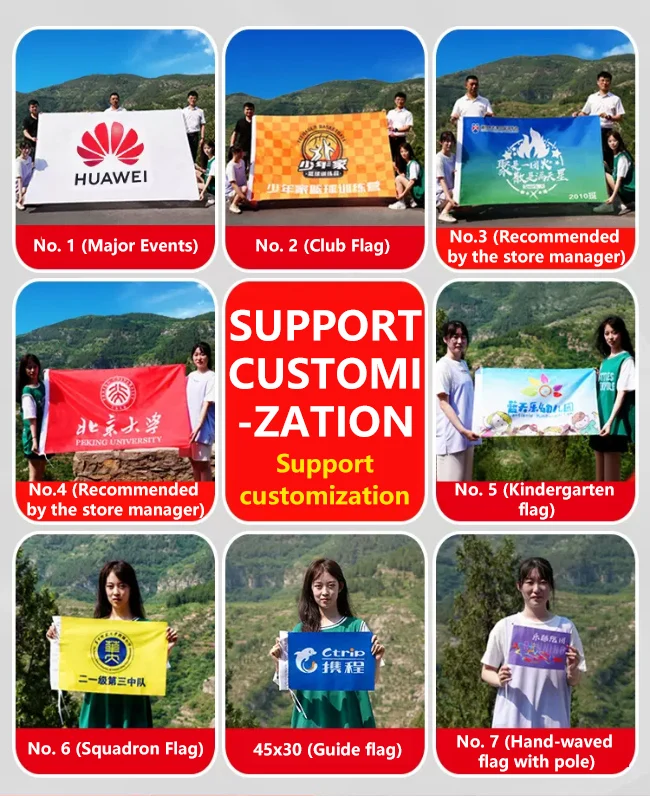 Factory Custom Logo Personalized Banner 3x5 Customized Advertising ...