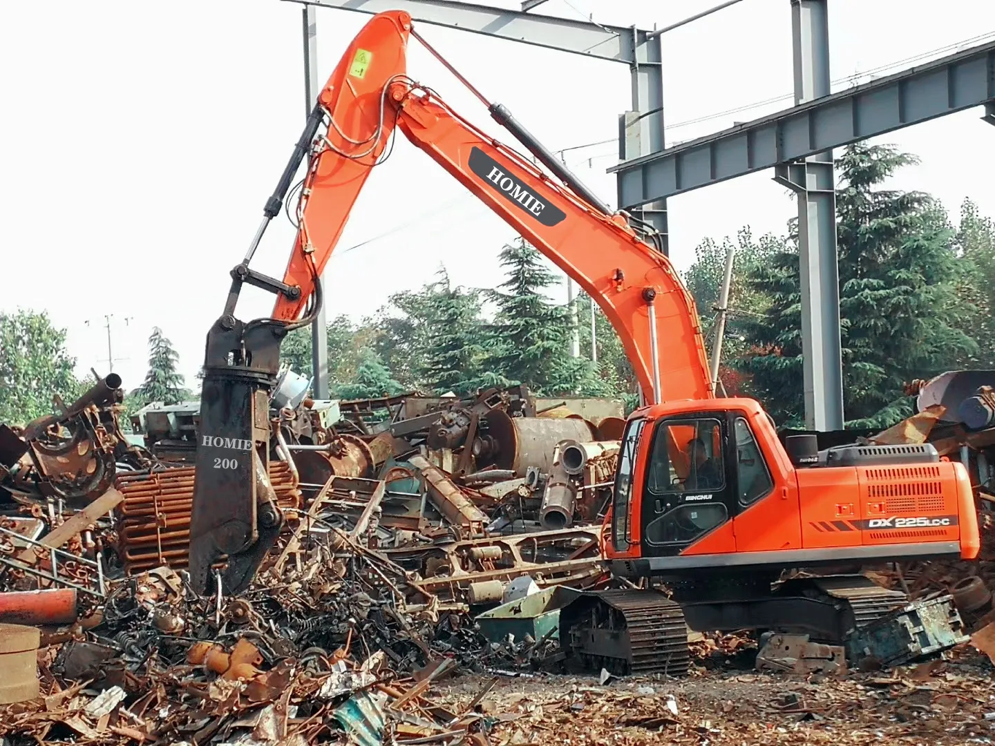 Alibaba.com: HOMIE Hydraulic Shear for Komatsu PC200, metal cutting ...