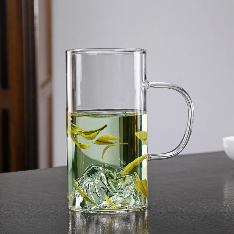 Durable Iceberg Water Glass Cup Tea Cups - High Temp Resistant
