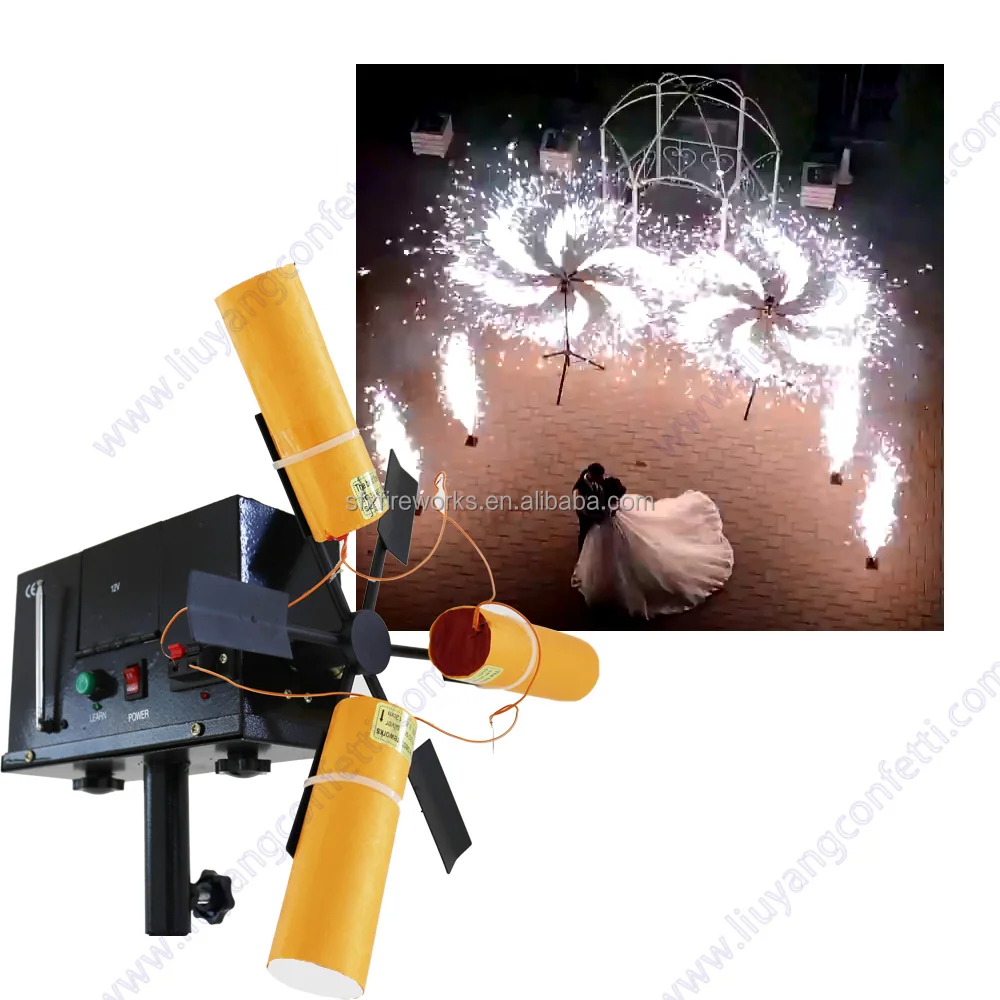 Firework Decor Sparkler Cold Pyro Other Centerpieces Supplies Prop ...