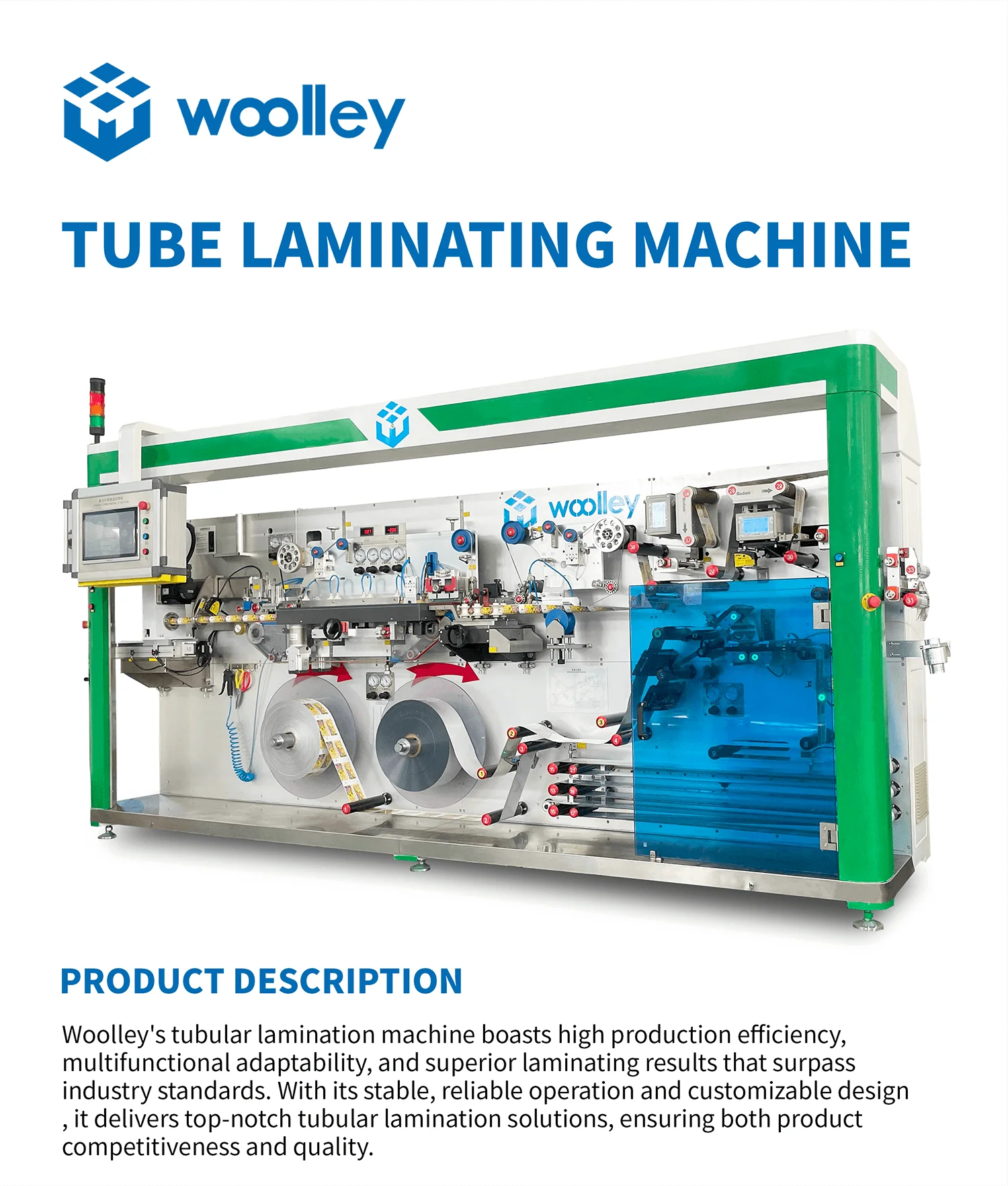Flexible Packaging Laminating Machines Laminated Tube Machine ...