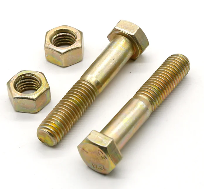 Custom Hex Bolt M15 M17 M20, Wholesale High Strength Steel Fasteners ...