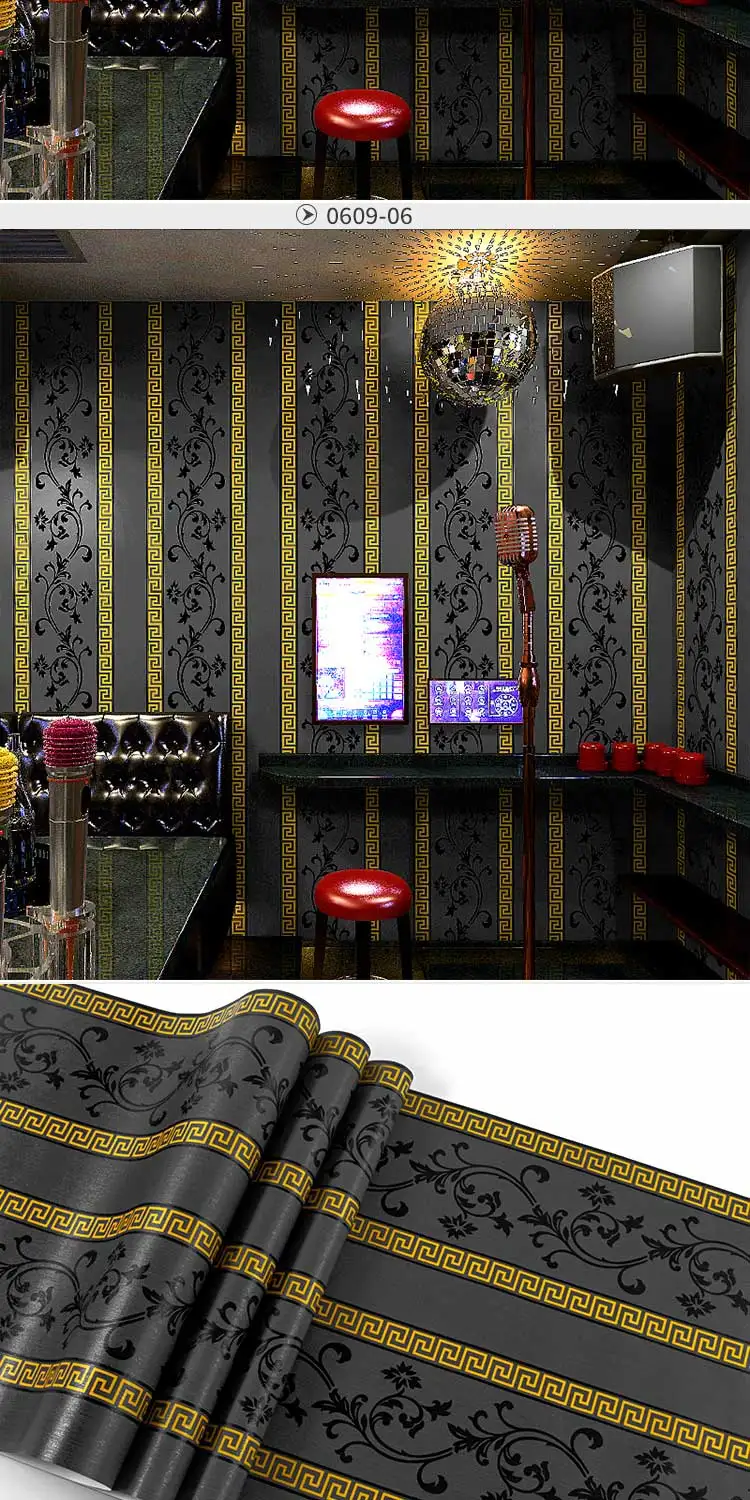 2024 Paper Wall Decor Modern Scientific Removable PVC Classic Wallpaper ...