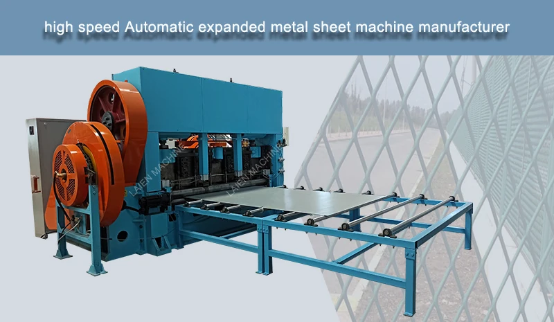Hot Sale 8mm Steel Sheet Mesh Expanding Machine Heavy-Duty Automatic ...
