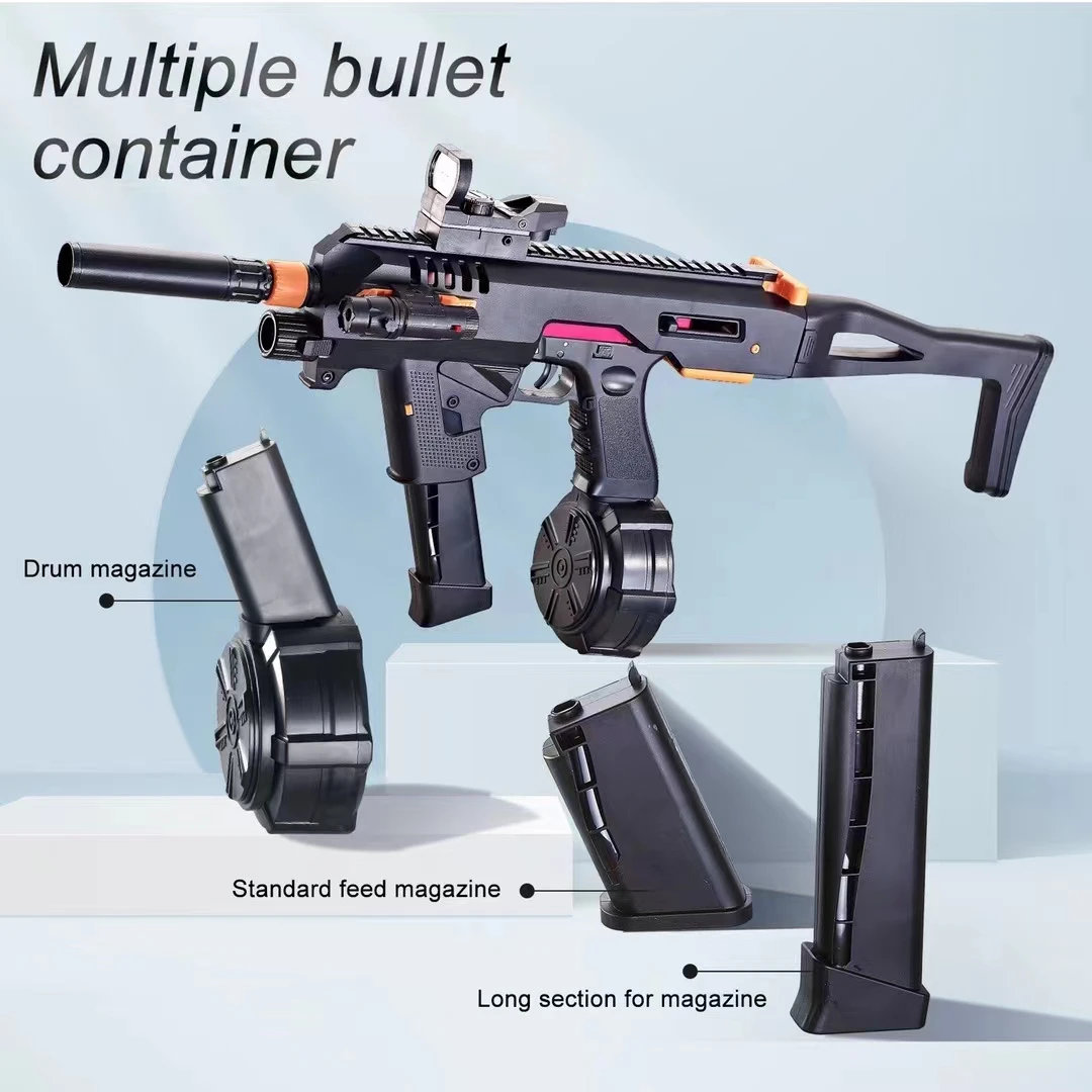 Yj Ak47 M416 M4a1 M4 Kids Electric Shell Ejecting Gel Blaster Gun Toy ...