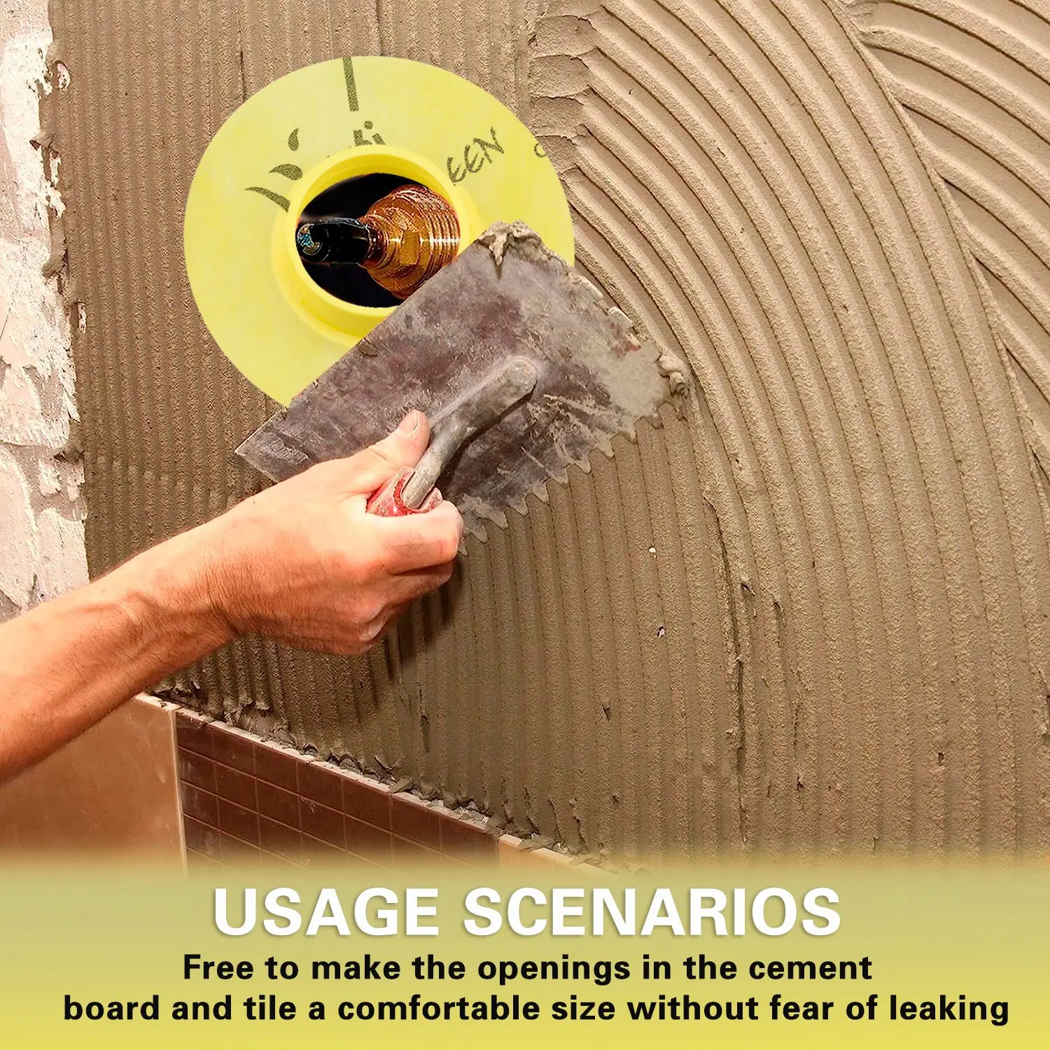 Waterproofing Pipe Seal 4-1/2 " Mixing Valve Seal And 3/4" Opening ...