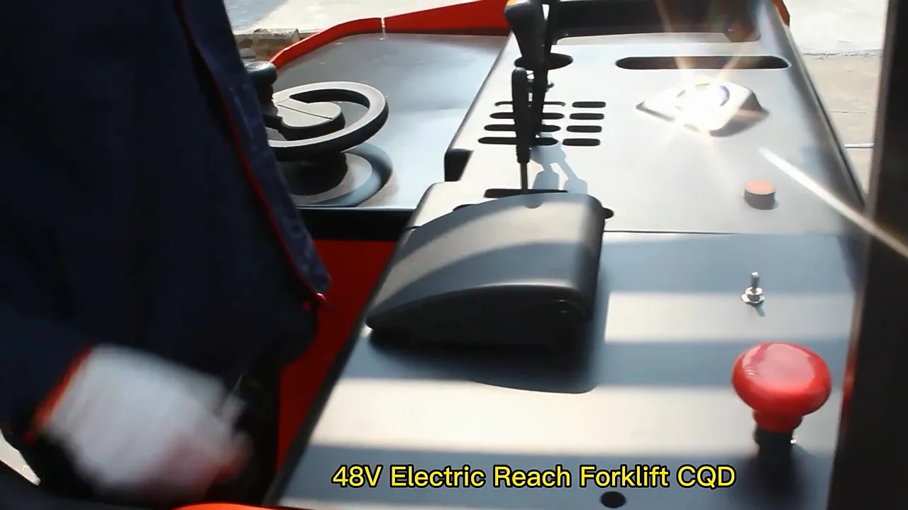 Efork Reach Stacker Forklift 1ton 3300lb 2t 4400lb Stand Up Type Full ...