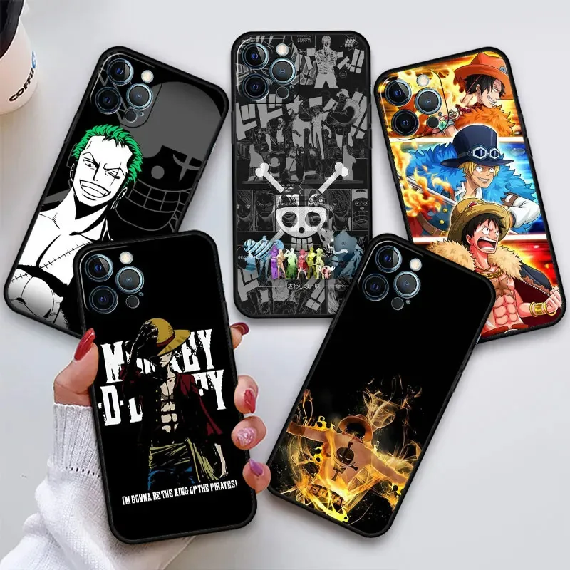 Wholesale Hot Anime One Piece Luffy Mobile Phone Case Cartoon Character ...