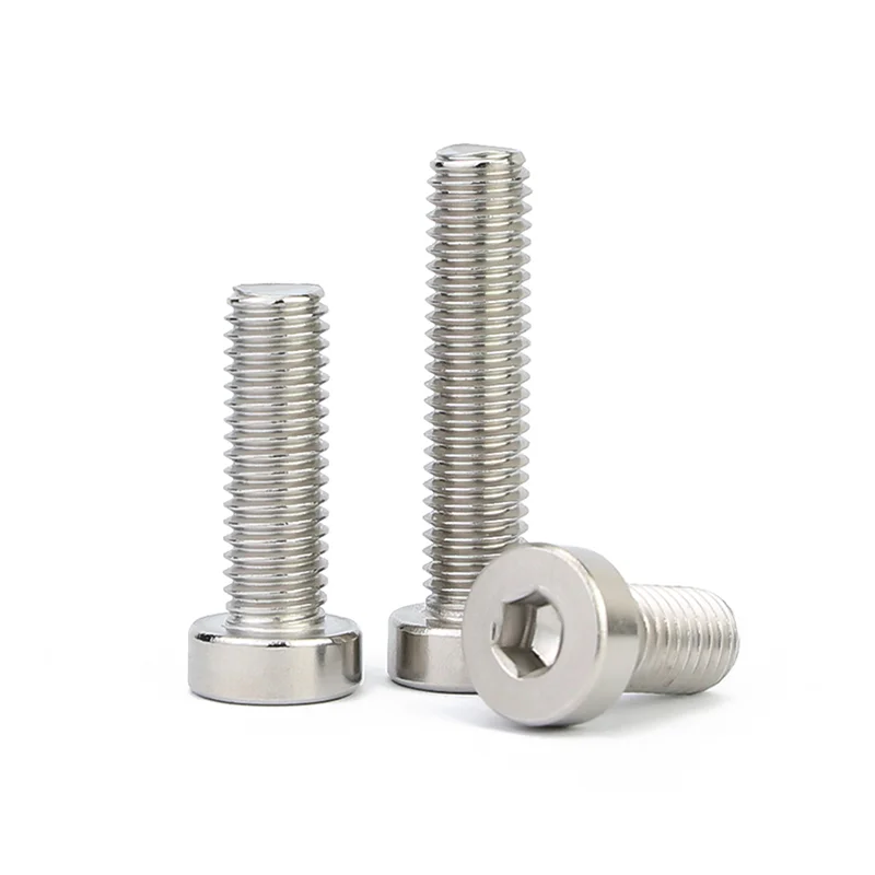 Din7984 Low Profile Hexagon Socket Thin Head Cap Machine Screw Din 7984 - Buy Stainless Steel ...