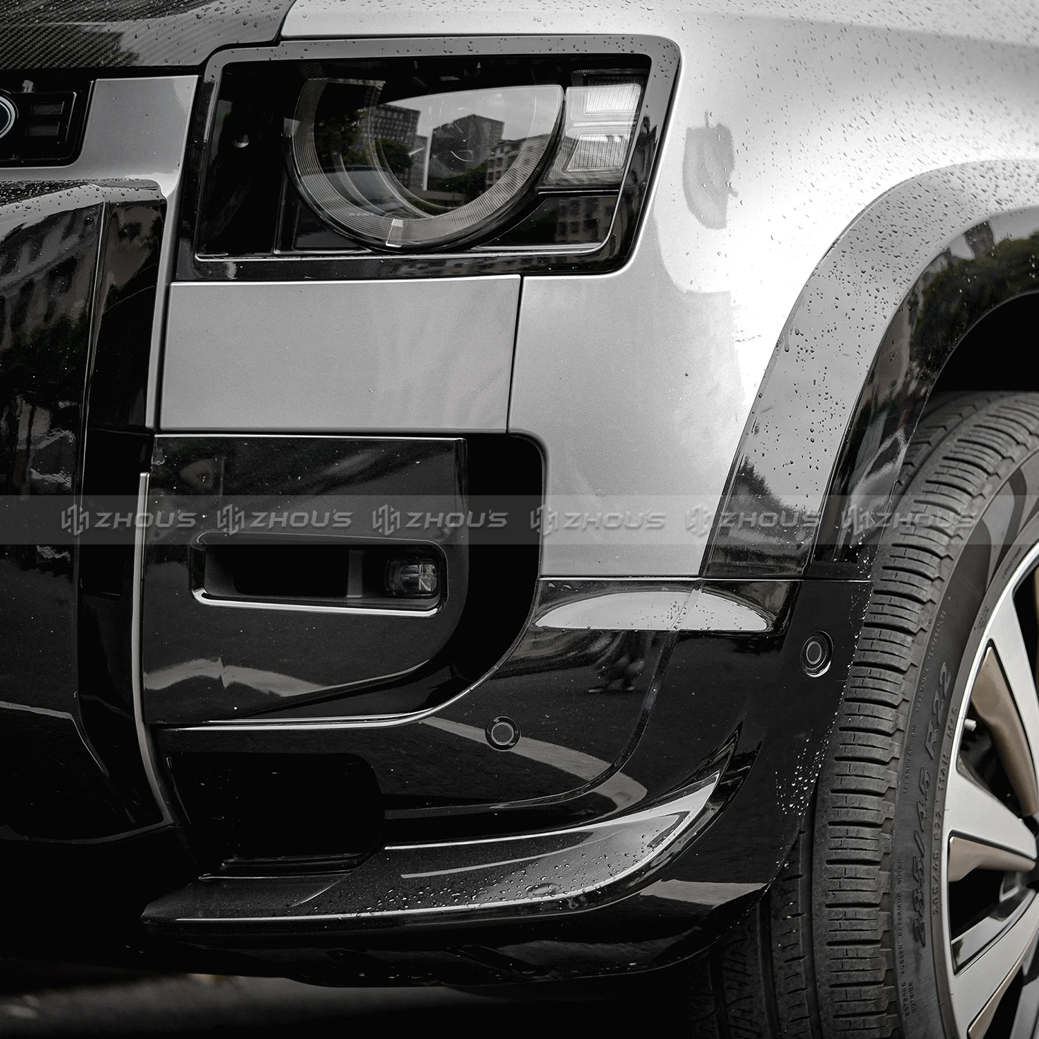 Auto Tuning Body Kit Abs Carbon Fiber Retrofitting Bumper Front Lip ...