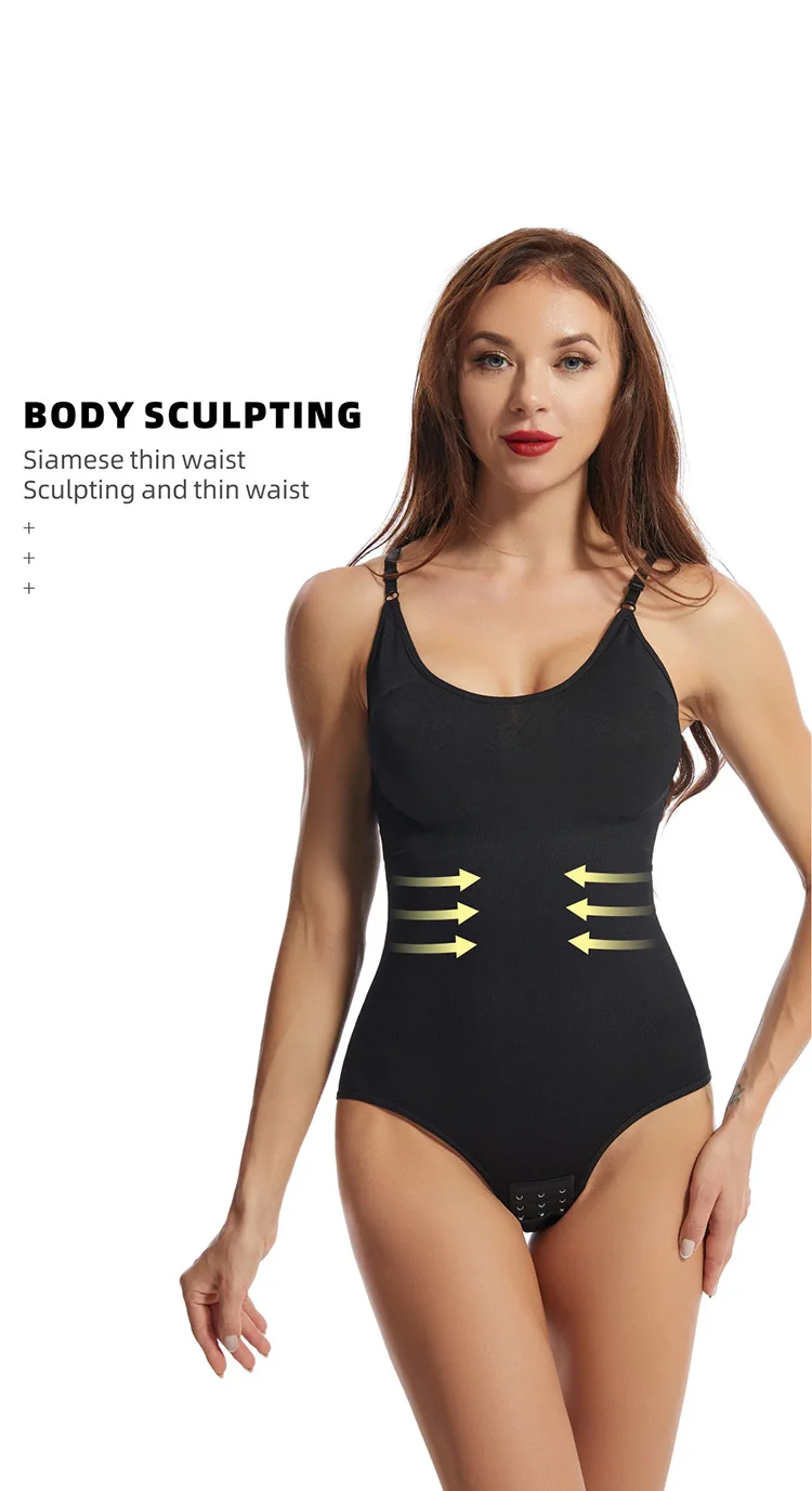 Wholesale Ready To Ship One Piece Body Shaper Womens Corset Belly Lifting Butt Opening Crotch