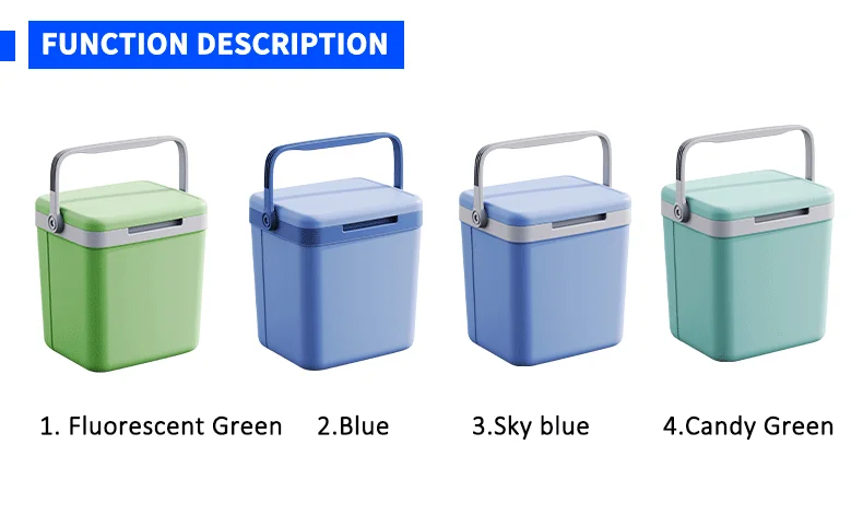 24L Cooler Ice Large Food Insulated Storage Picnics Camping Cool Box ...