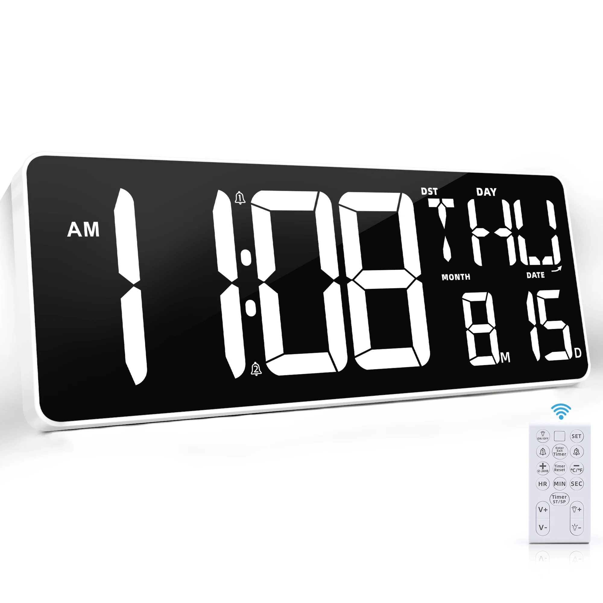 large digital countdown timer clock Electronic Music Clock ABS Electric ...