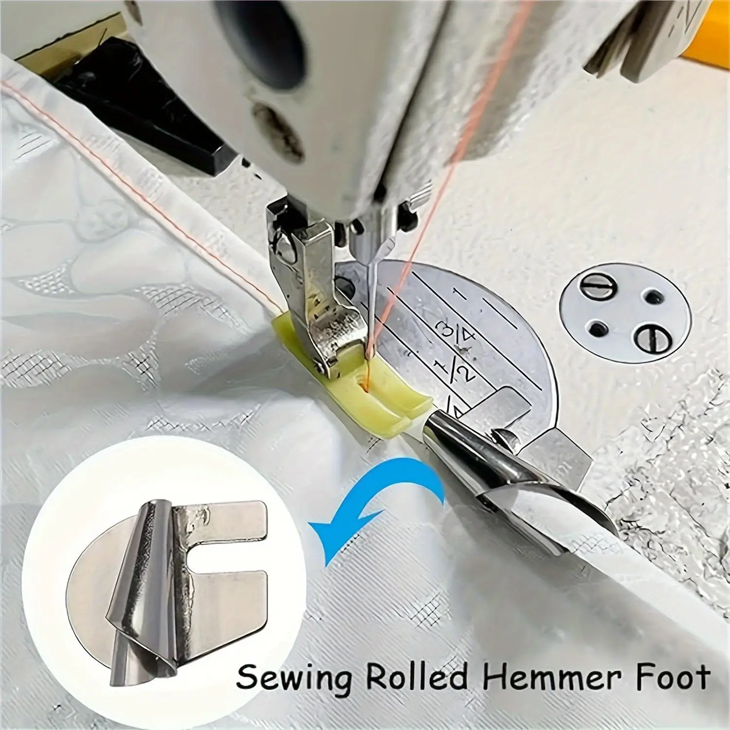 Sewing Machine Rolling Hem Foot - Precision & Efficiency