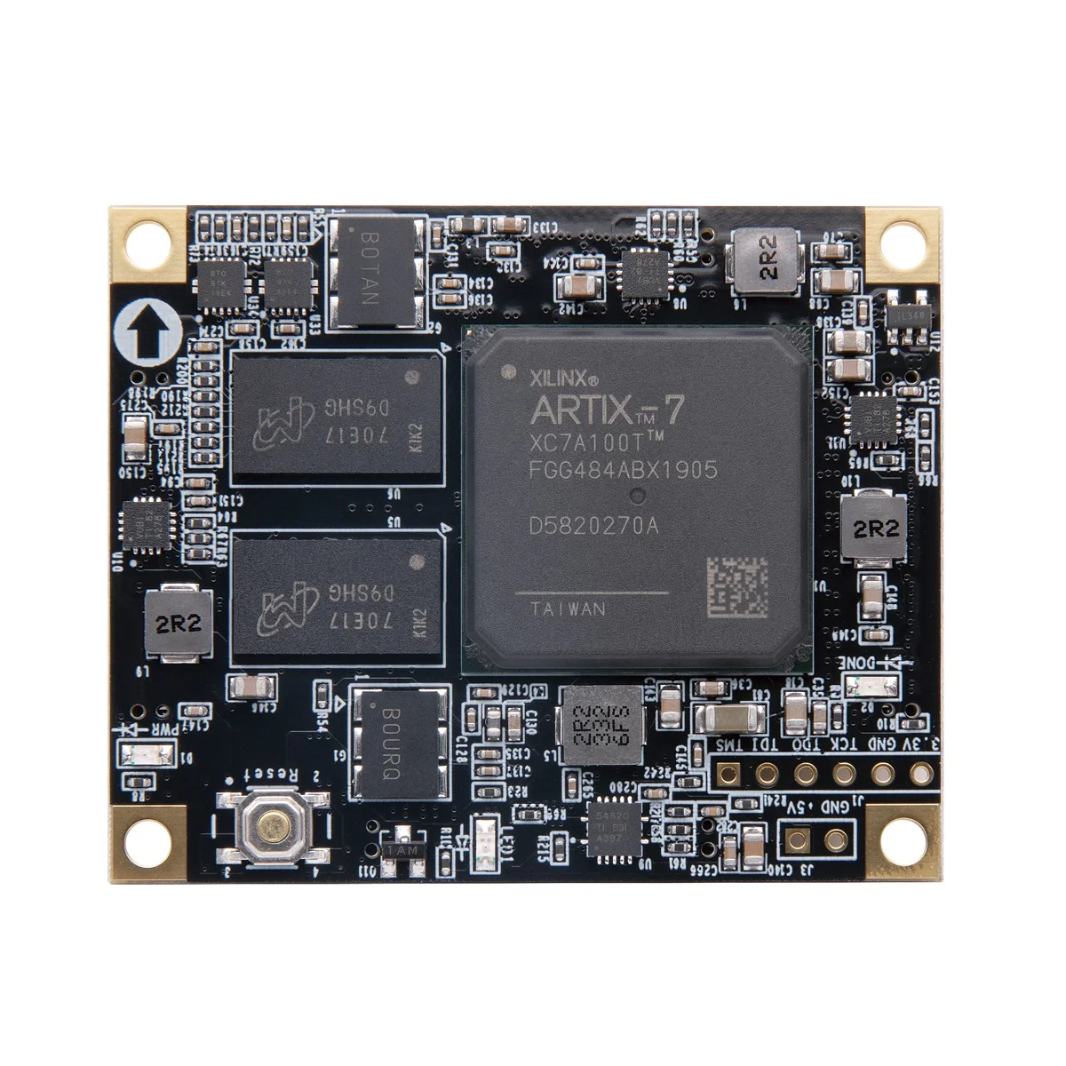 Alinx Som Ac7100b: Xilinx Artix-7 Xc7a100t Fpga Core Board Industrial Grade Module - Buy Fpga ...
