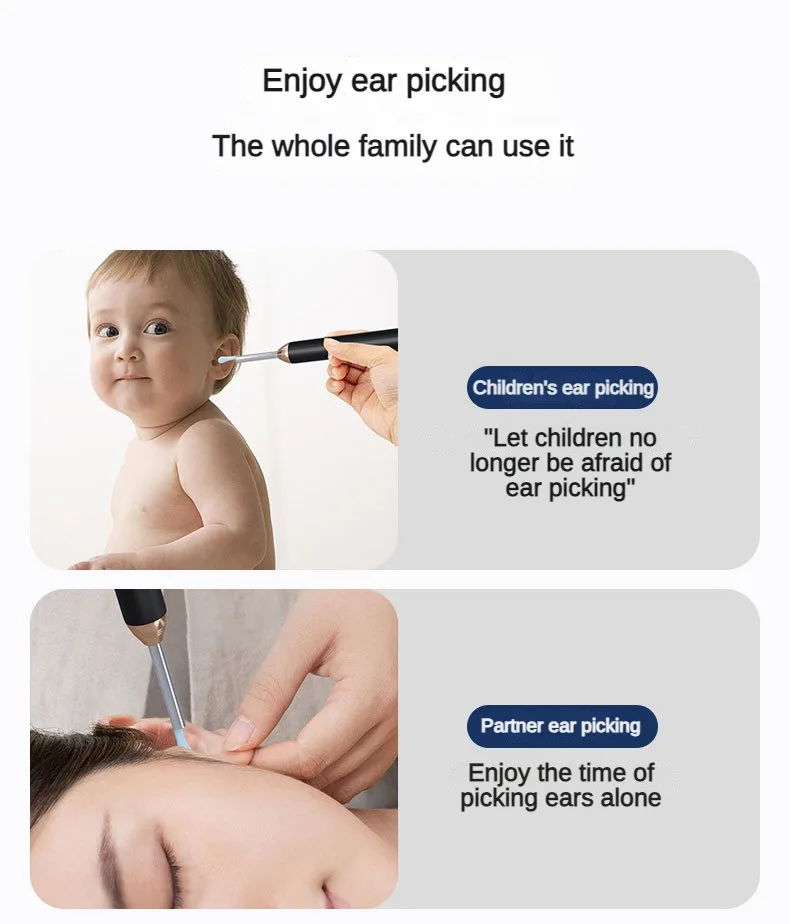 H29 Visual Ear Cleaner For The Whole Family/waterproof Hd Visual Ear ...