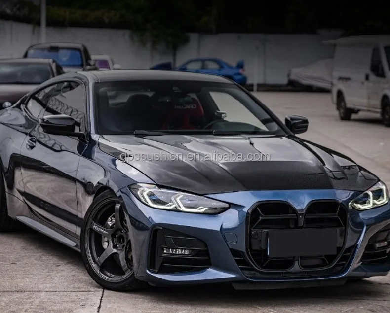 Kidney Front Grille Fit for 2021 2022 2023 BMW 4 Series G22 G23 Bright ...