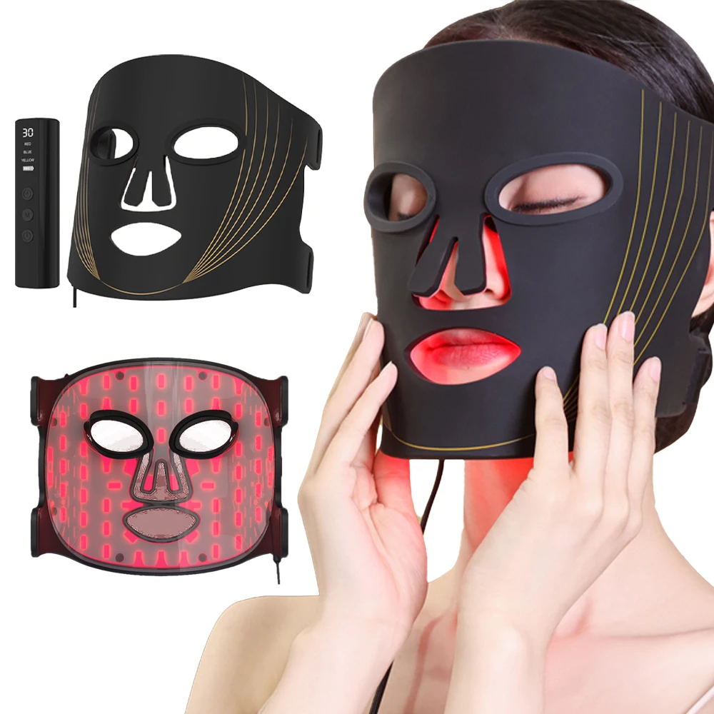 Home Use Beauty Equipment Wireless Led Beauty Light Therapy Anti-aging ...