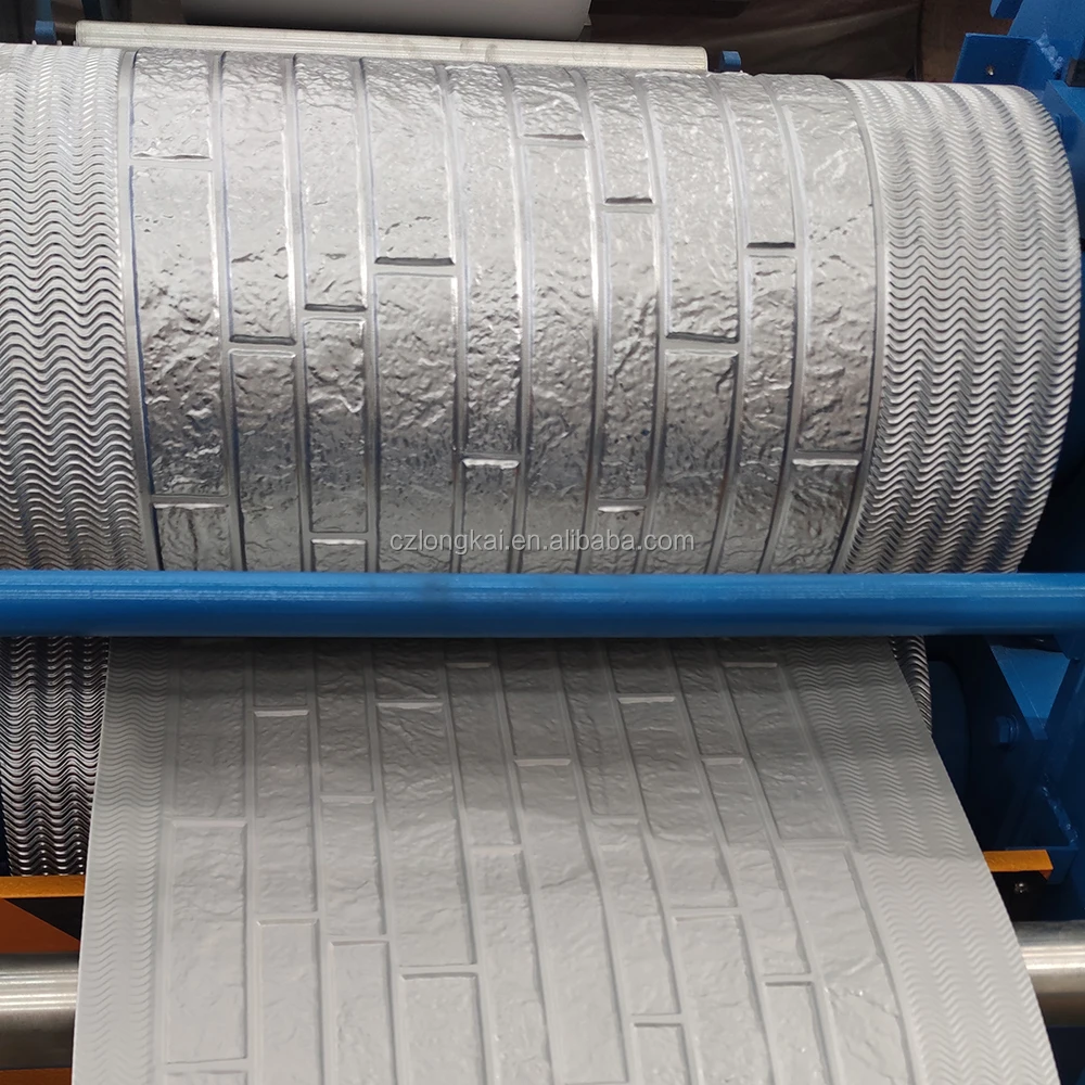 Imitate Stone Pattern Wall Panel Embossing Machine - Buy Imitate Stone ...