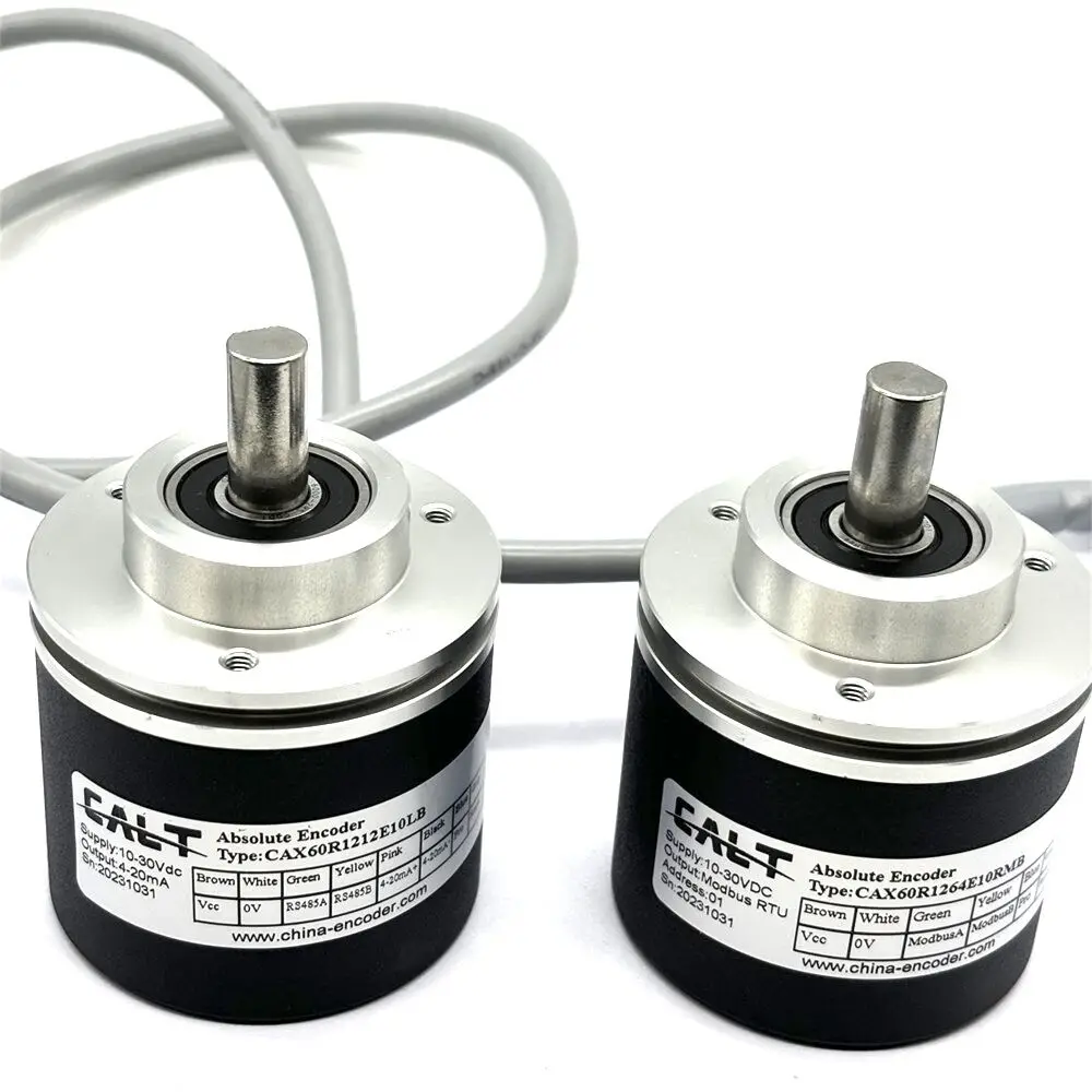 Calt Multiturn Absolute Rotary Encoder Cax60r1212e10lb 12 Bit 4-20ma 10 ...