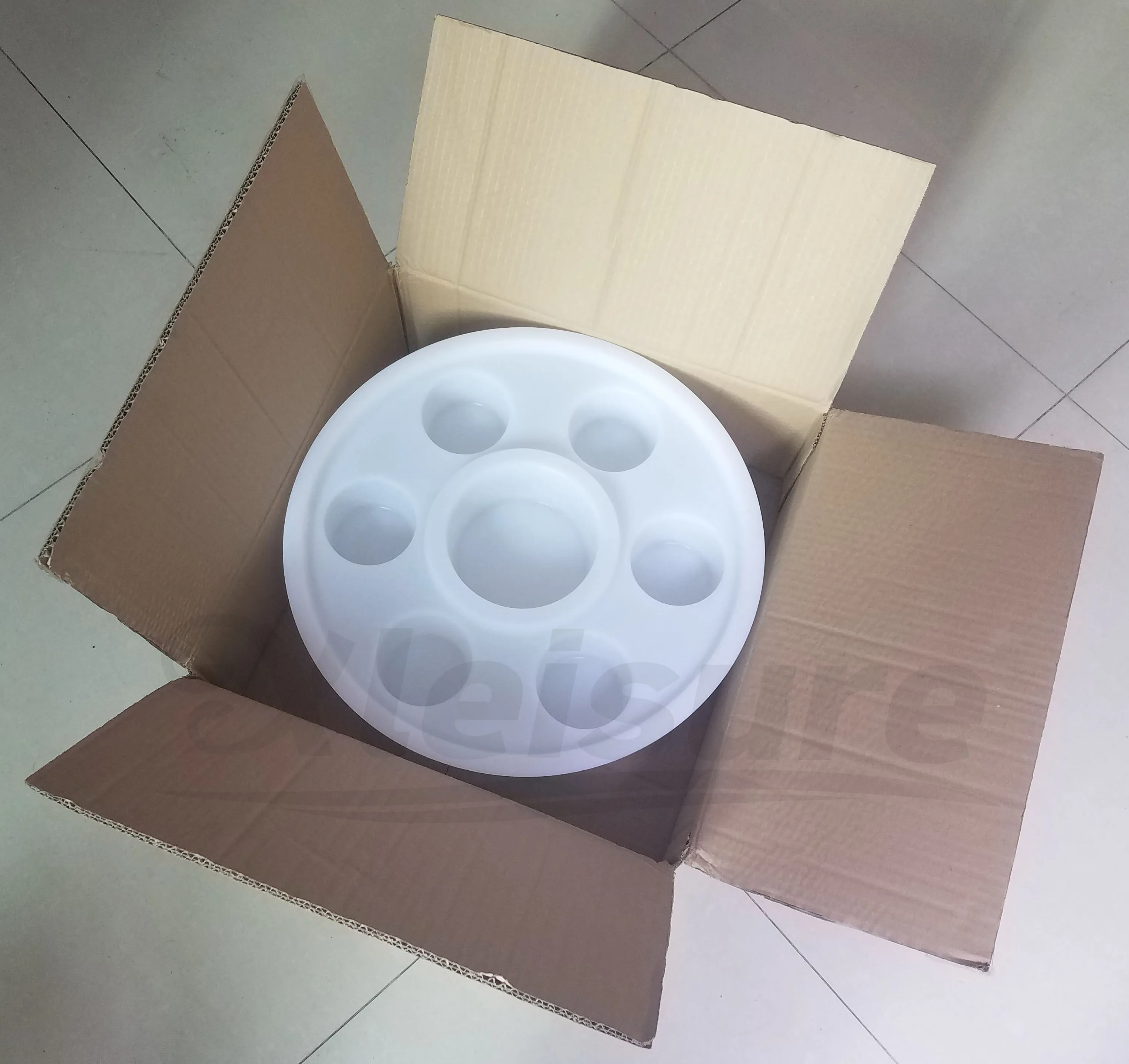 2020 Upgrade Spa Hot Tub Tray Floating Led Bar Movable Drink Glass ...