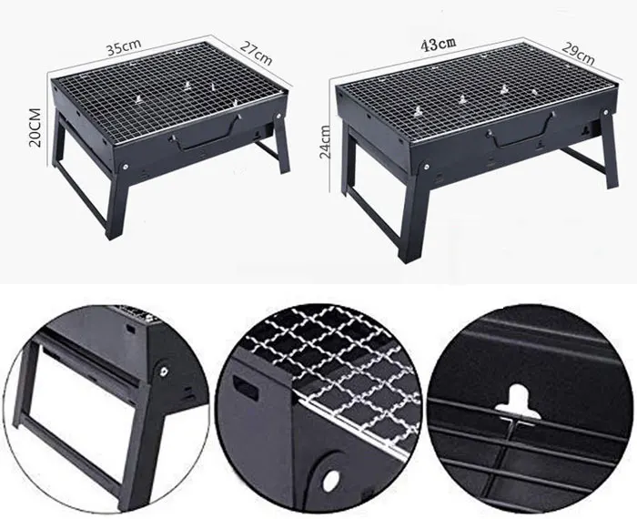 Outdoor Barbeque Grill BBQ Machine - Classic Charcoal Grills