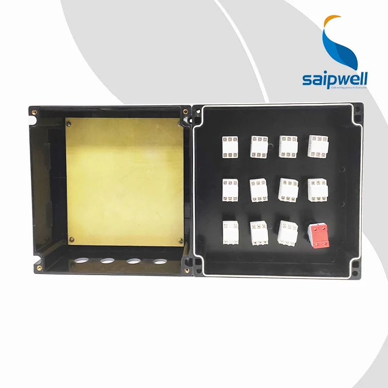 Saipwell Waterproof Ip66 Fiberglass Box Smc Enclosure Electric Cabinet ...