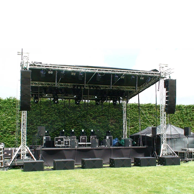 Aluminum Stage Backdrop Roof Truss Frame Display Lighting Podium Truss ...