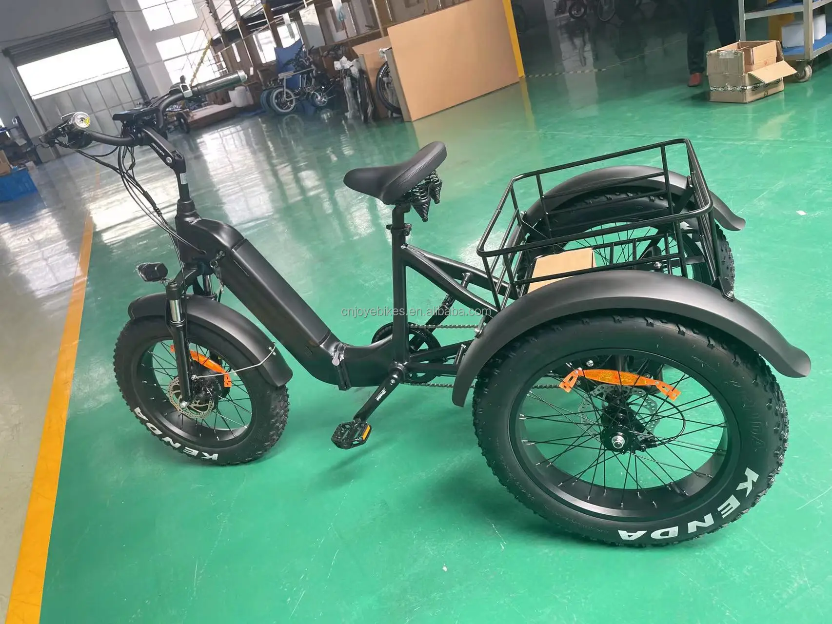 Joyebikes Folding Electric Tricycles for Adults - 48v 500w
