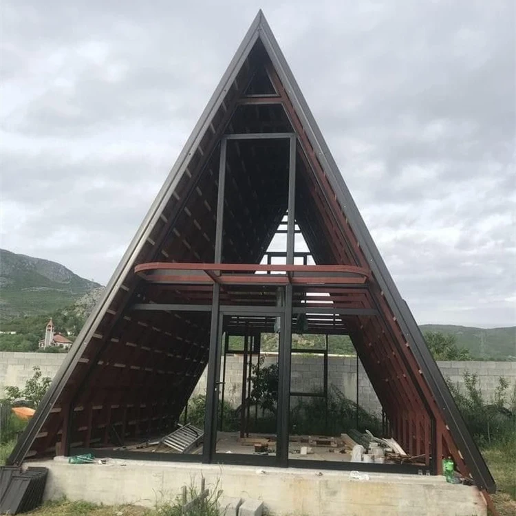 Triangle Shape Structure Small Cabin - Tiny House