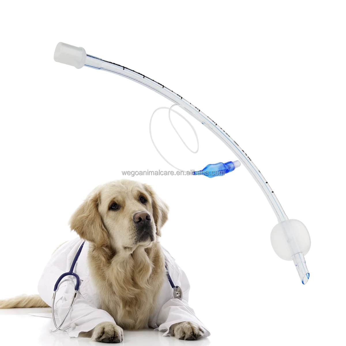 Veterinary Cuffed PVC Endotracheal Tubes for Cats & Dogs