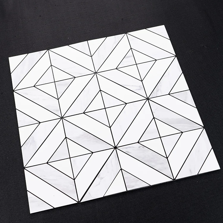 Peel and Stick Mosaic Hexagon Tiles for Modern Spaces