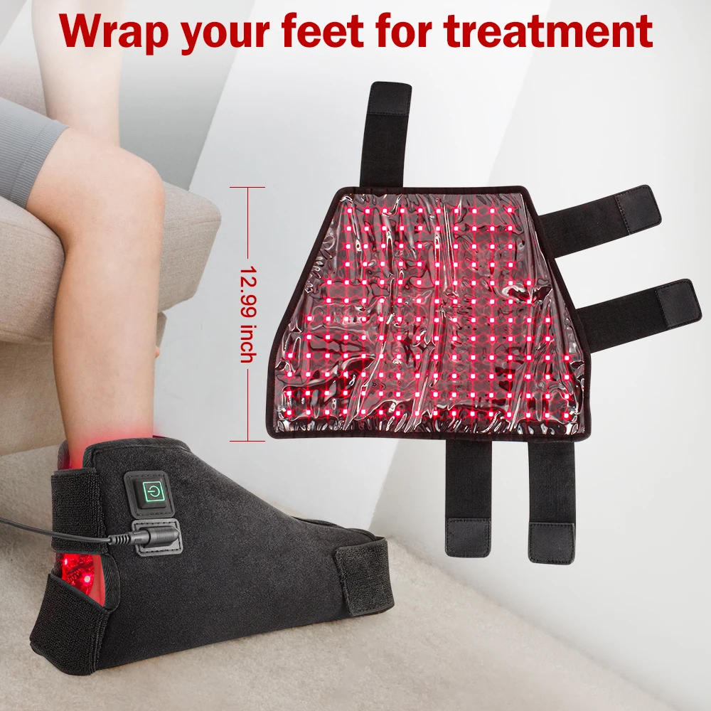 Gerylove Red Infrared Therapy Shoes - Pain Relief for Feet