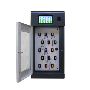 Aluminum Alloy Rfid Smart Key Cabinet 18 Electronic Lock Safe Box With ...