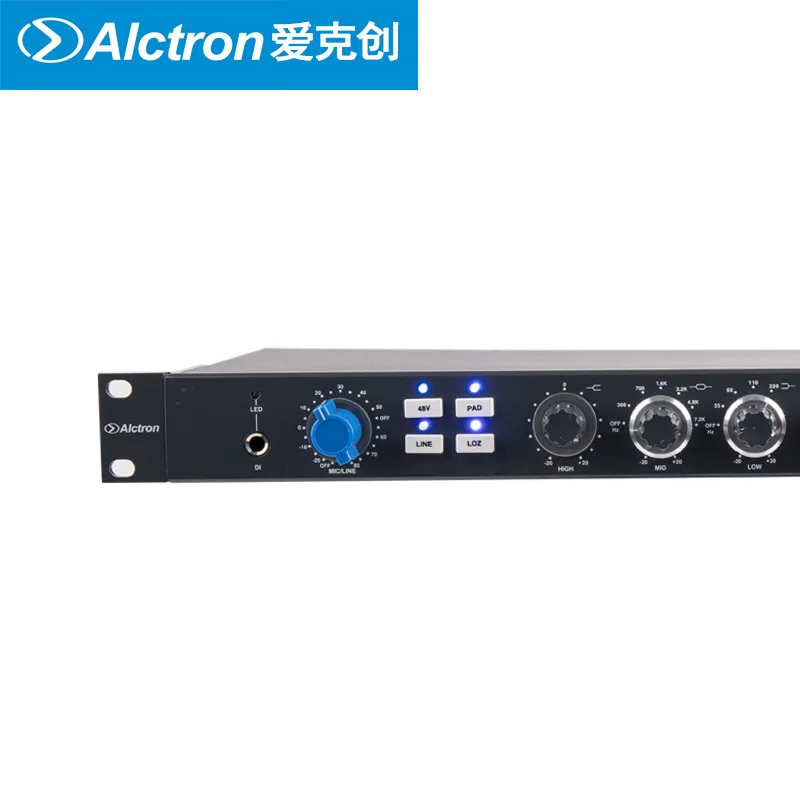 Alctron Mp73eqv2 1u Recording Microphone Power Amplifier