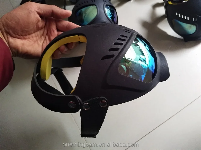 K9 Helmet Shape Dog Tactical Helmet with Cow Leather & Camera