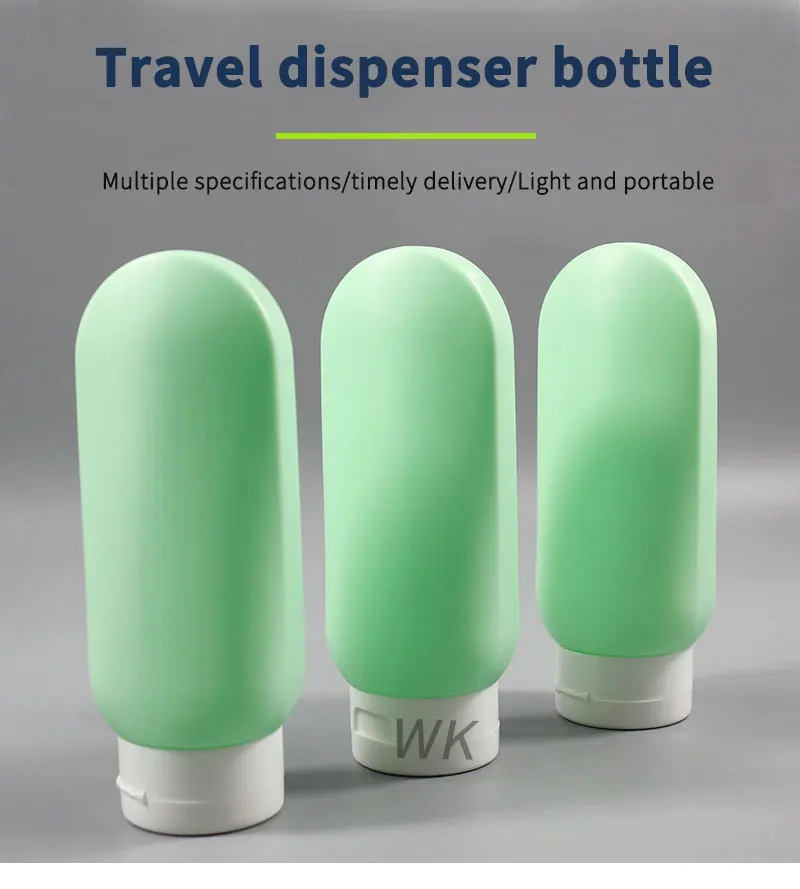 Plastics Bottles 200ml Flip Top Plastic Bottles Disc Top Cap Silicon ...