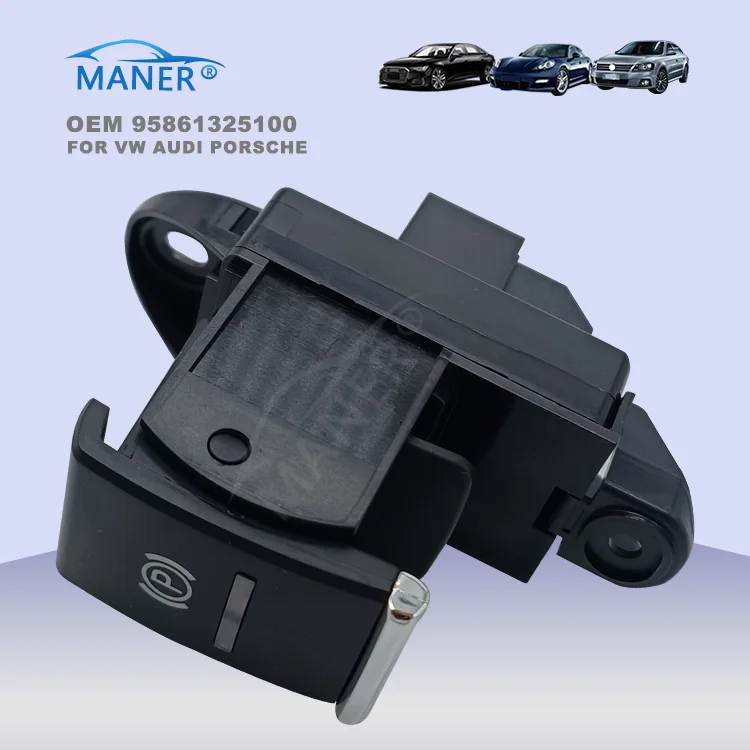 Maner Car Parking Brake Switch Button 95861325100 For Porsche Cayenne ...