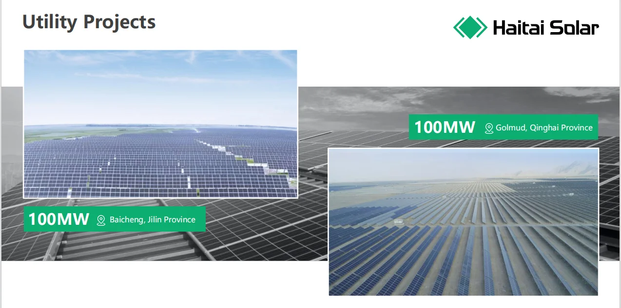 Haitai 555w 550w Bifacial Solar Plate Panel - Buy Solar Plate Panel ...