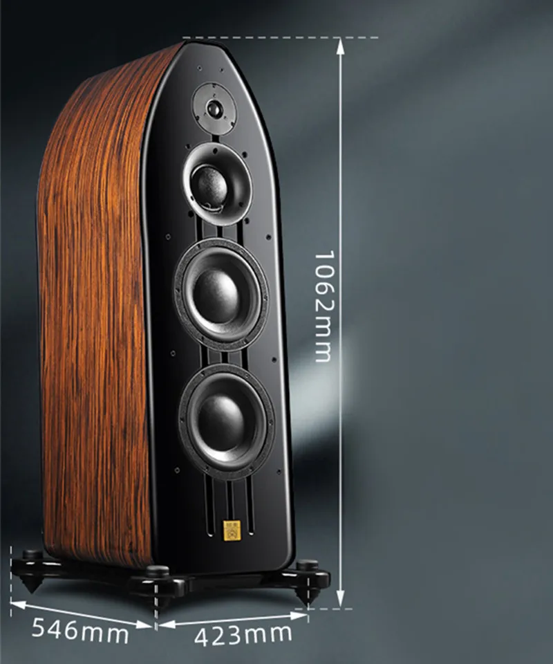 P82 Dual 8-Inch Three-Way Four-Unit Large Steamed Bun Midrange Hifi ...